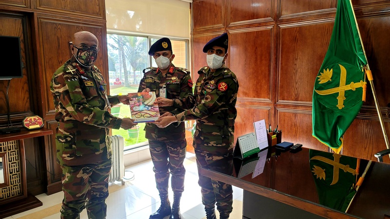 The Chairman and the Principal hands over the college magazine to the ...